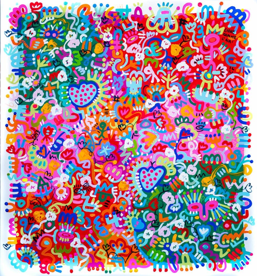 Œuvres - Barbara Cox, art pop abstrait depuis 2019