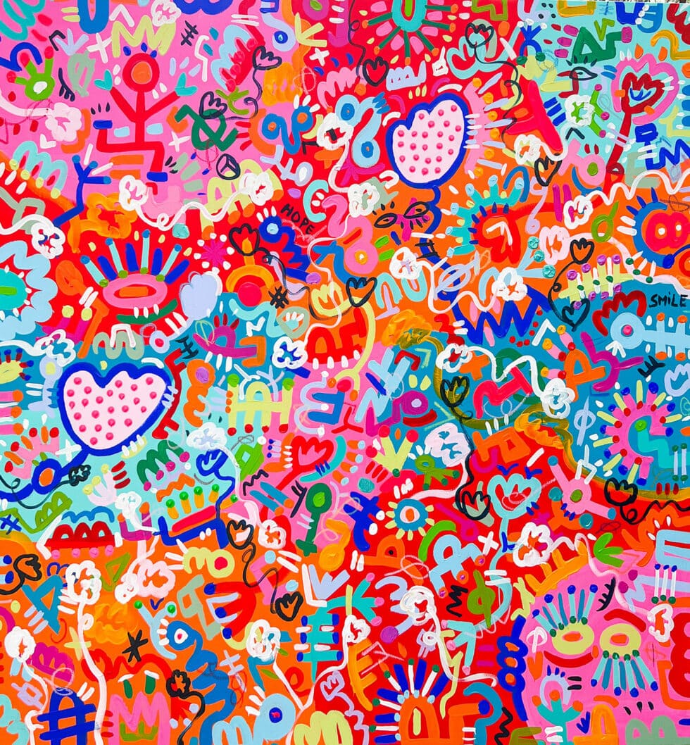 Œuvres - Barbara Cox, art pop abstrait depuis 2019